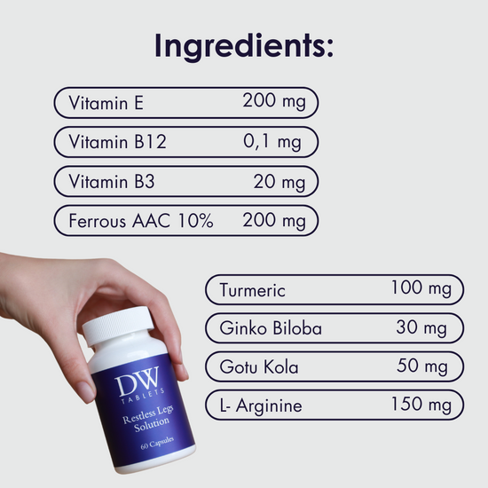 Restless Legs & Sleep Solution – DW Tablets